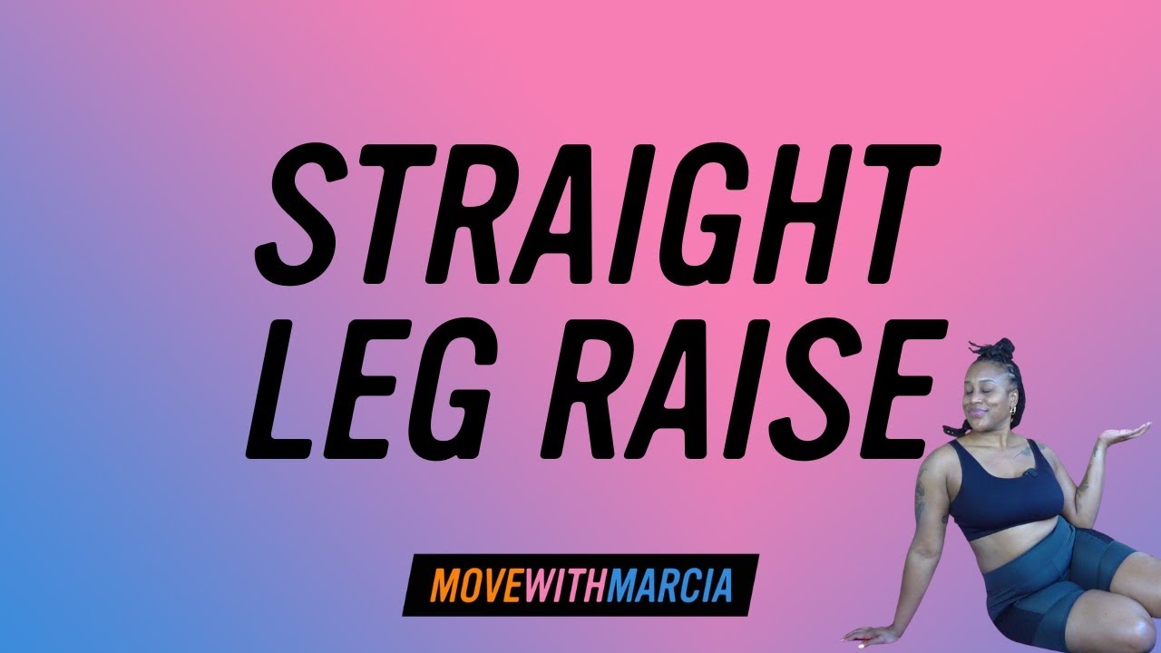How To: Straight Leg Raises for Hip Flexor and Quad Strengthening - YouTube