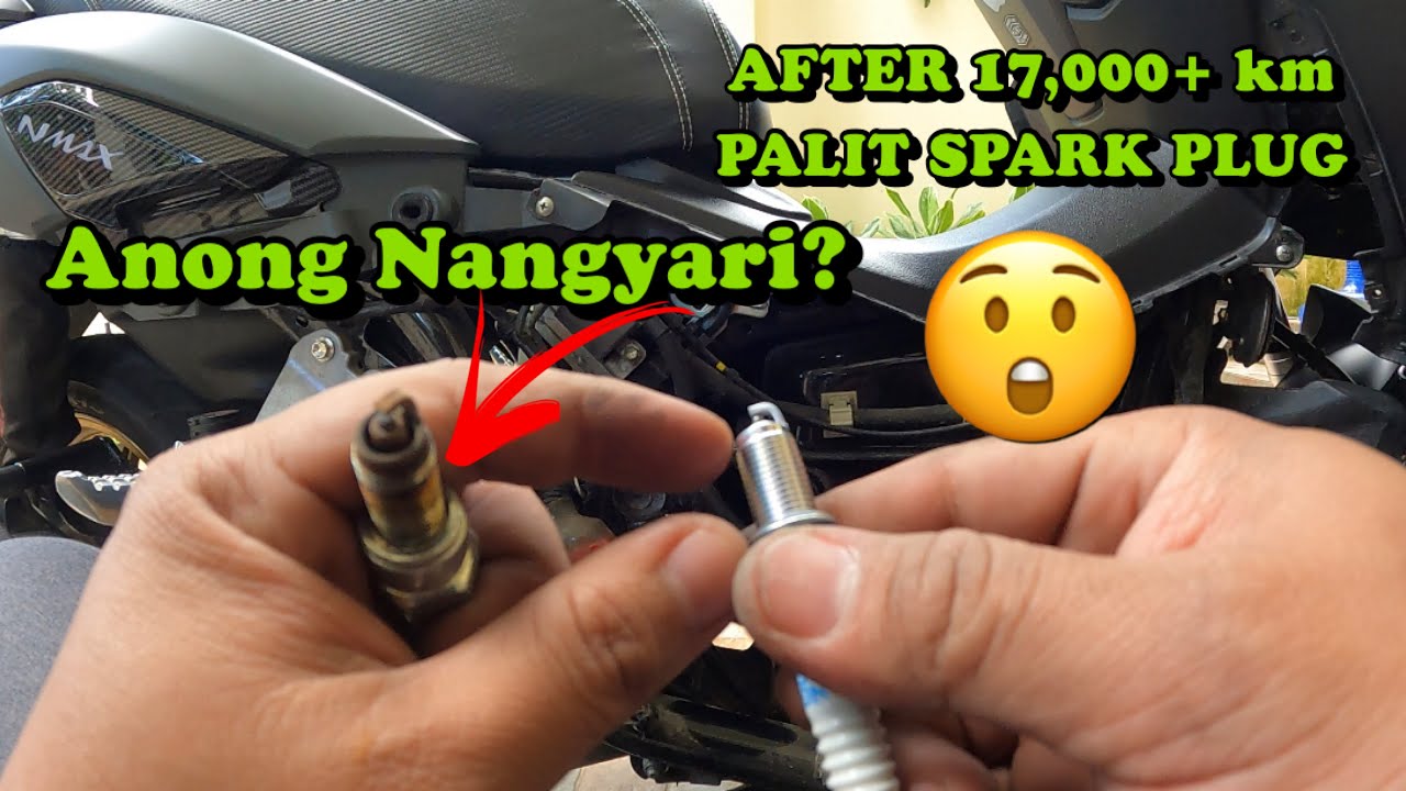 NMAX 2020 UNANG PALIT NG SPARK PLUG AFTER 17,000+ KM | RamzMotovlog ...