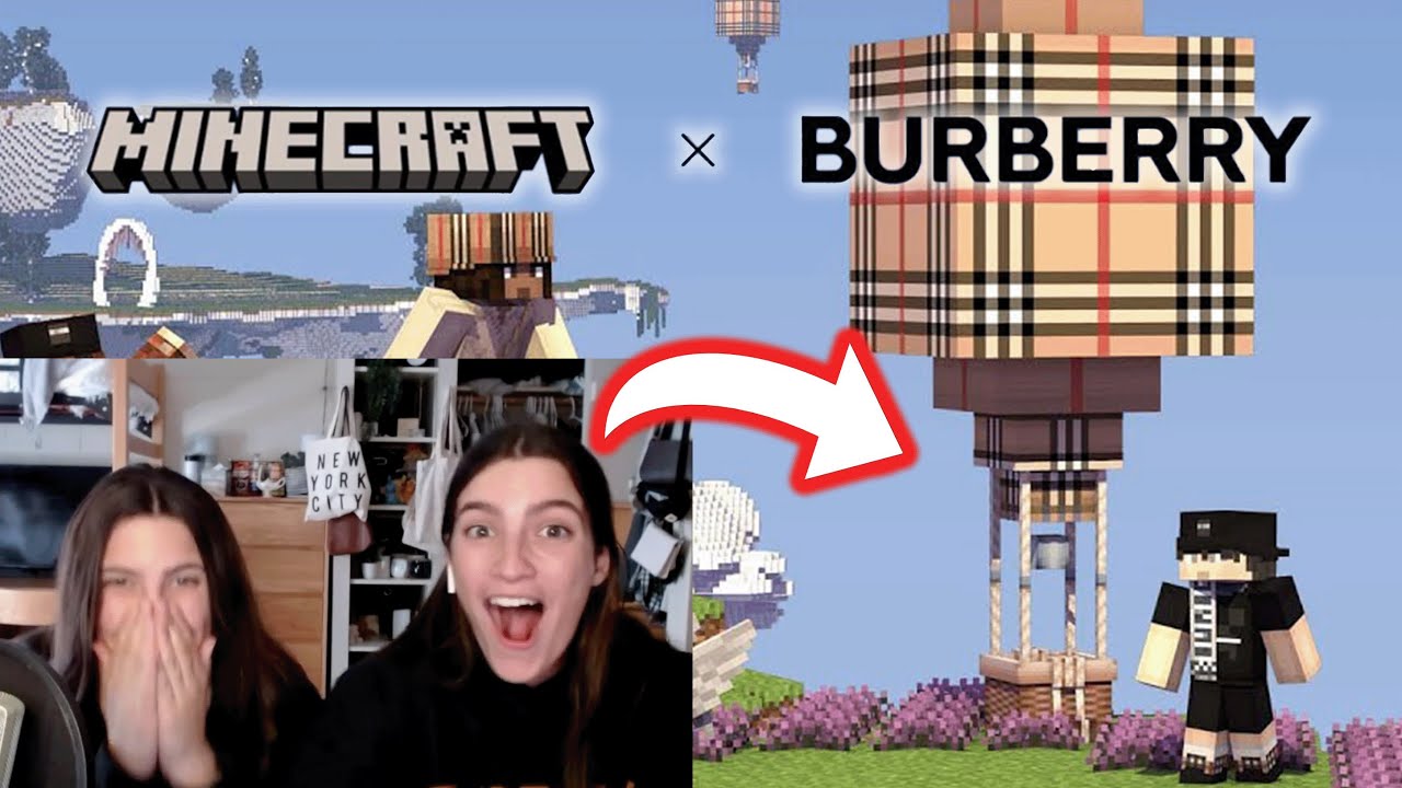 An Unlikely Collab - MINECRAFT x BURBERRY Reaction!!! - YouTube