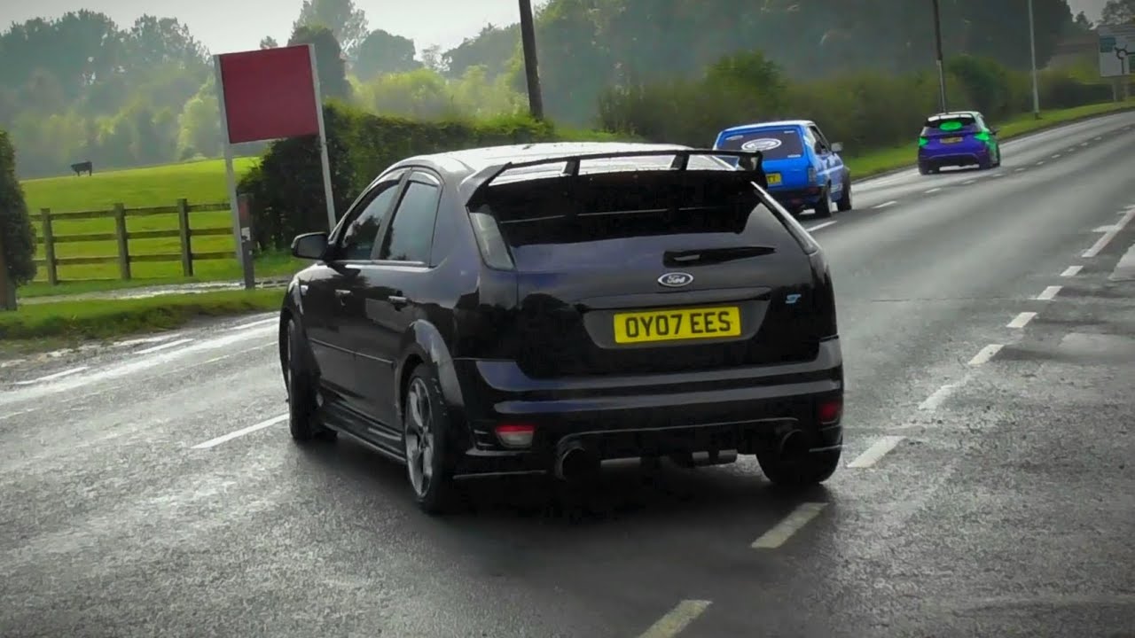 Loud Fast Ford Convoy Leaving A Carshow In Style!! - YouTube