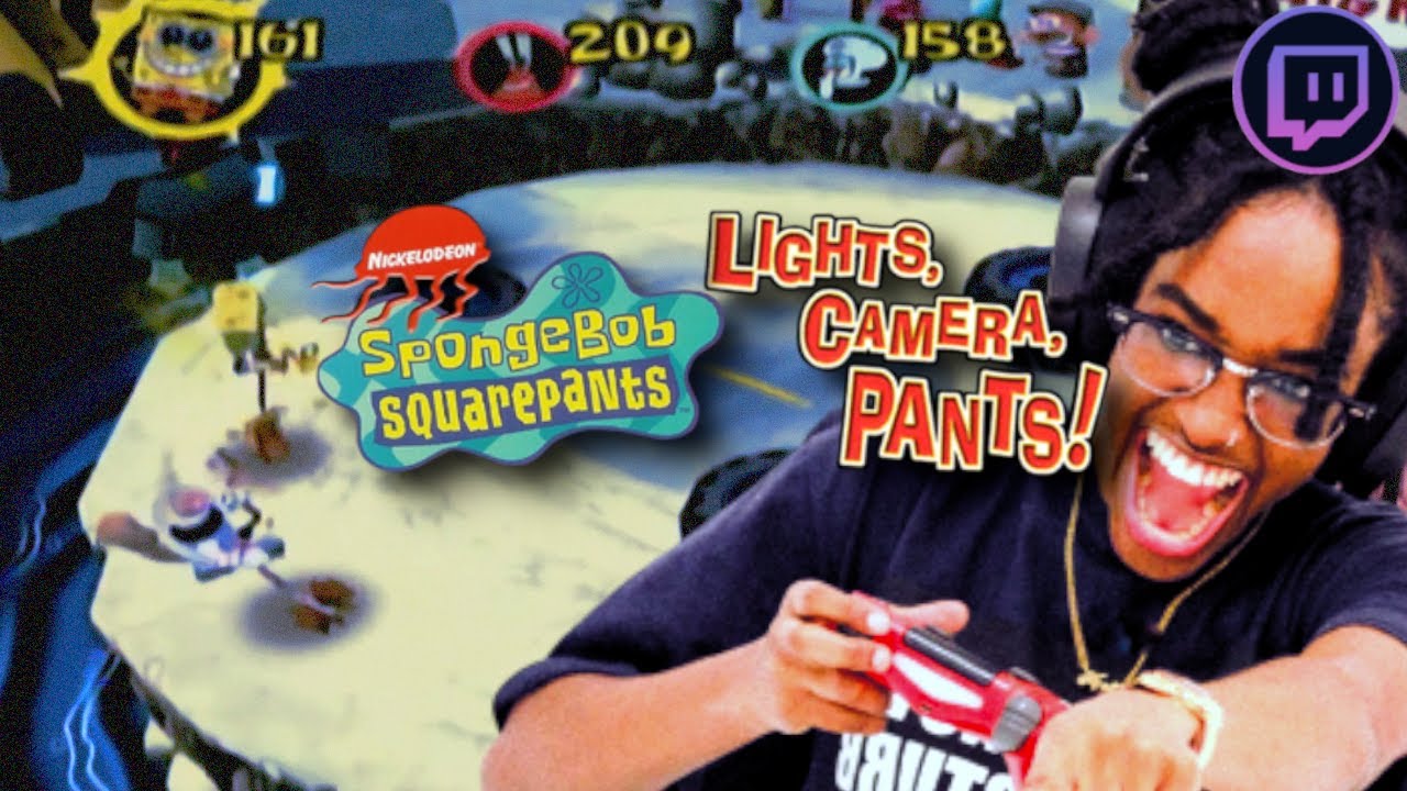 Unity Revisits SpongeBob Square Pants Light Camera Pants - YouTube