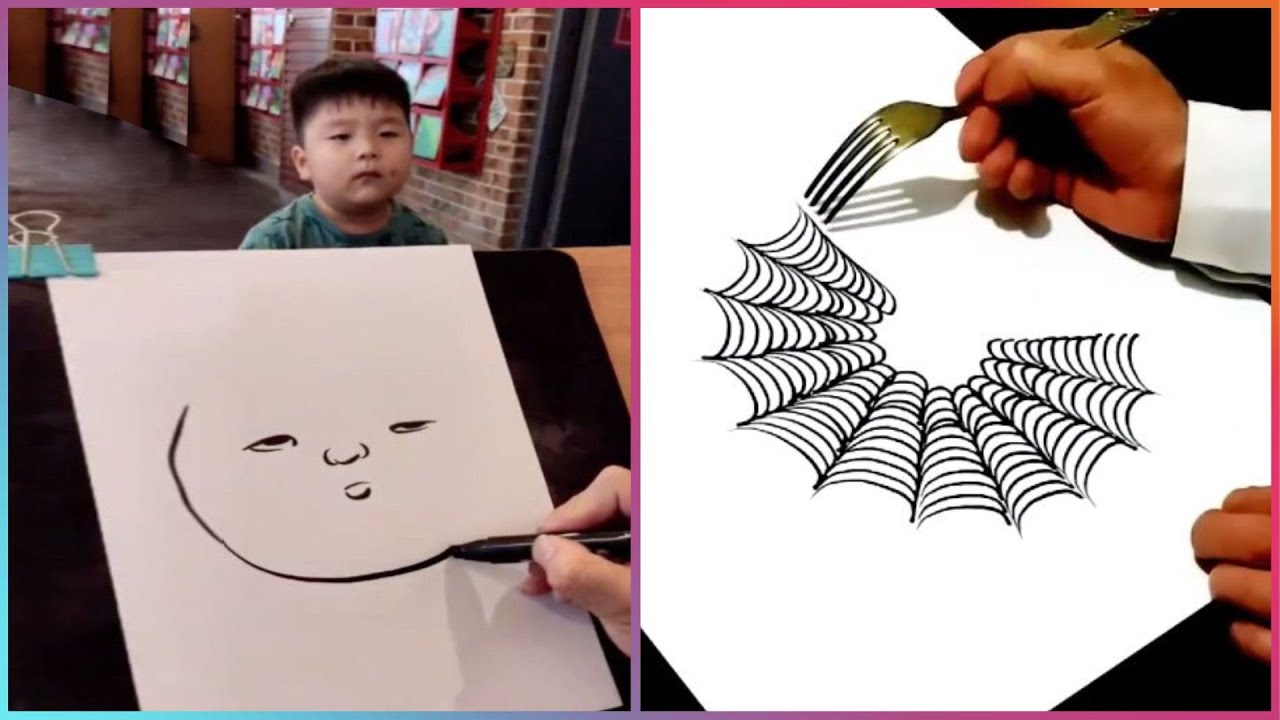 Easy Art TIPS & HACKS That Work Extremely Well 7 - YouTube