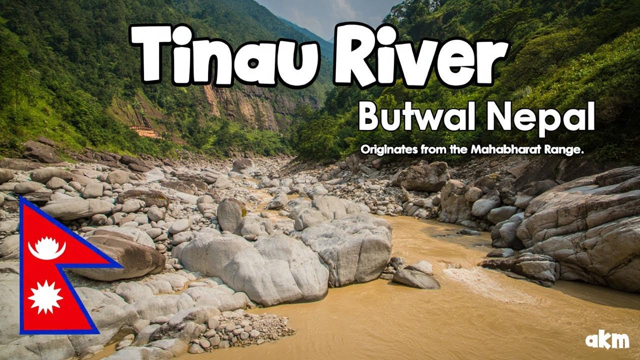 Tinau River Flowing Through Butwal 🌊 | Beauty of Nature in Nepal 🇳🇵 ...