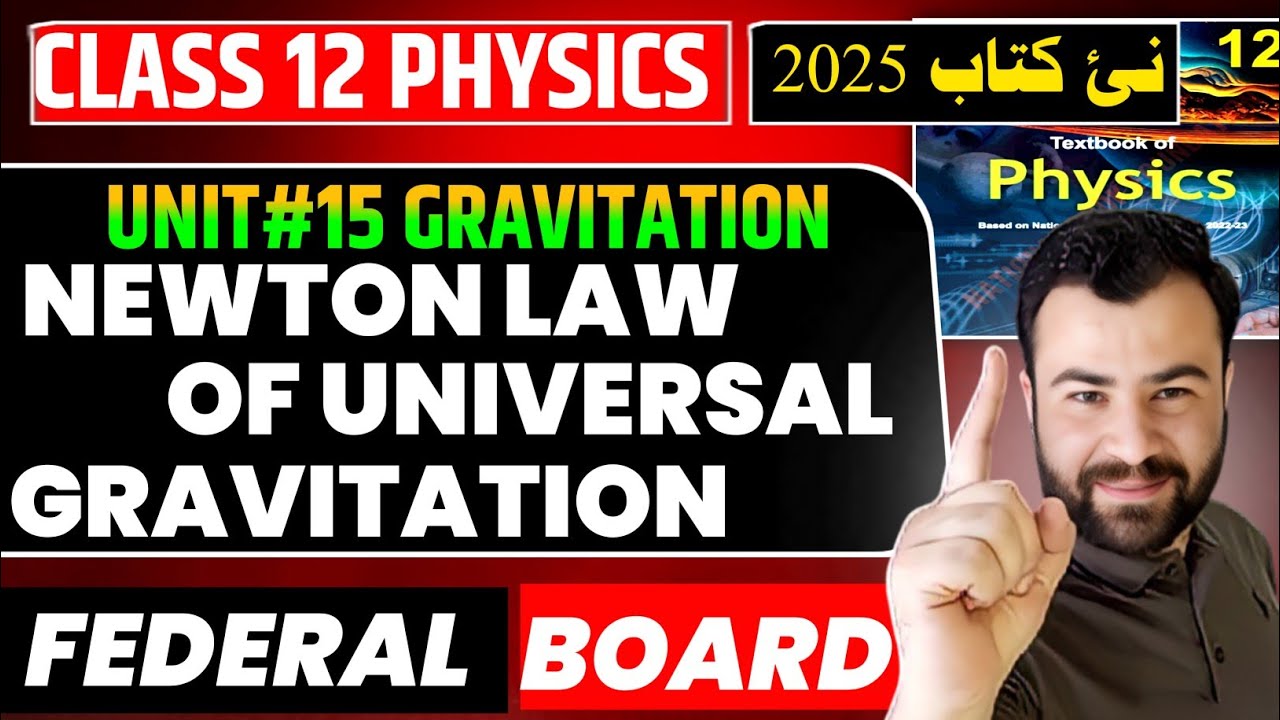Newton’s Law of Universal Gravitation | Class 12 Physics Chapter 15 ...