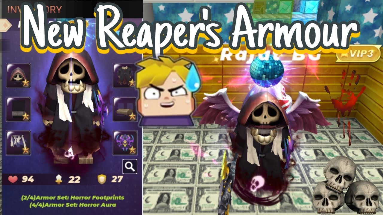 Buying Full set of Reapers Armour ☠️ New armour in Skyblock|| [Blockman GO] - YouTube