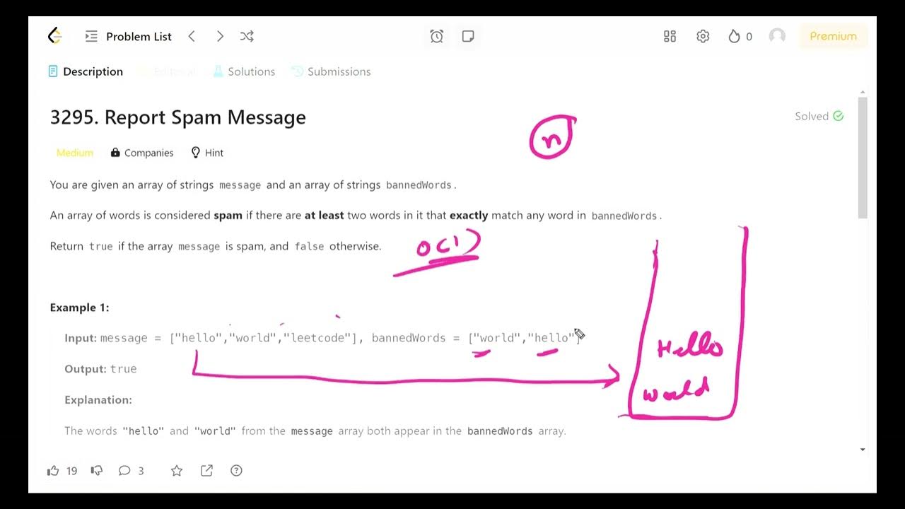 3295. Report Spam Message - YouTube