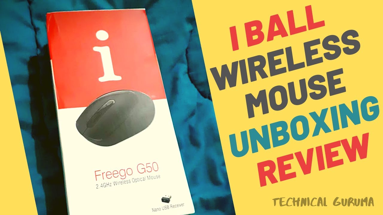 iBall Wireless Mouse Unboxing Review || Best Bluetooth mouse || वायरलेस ...