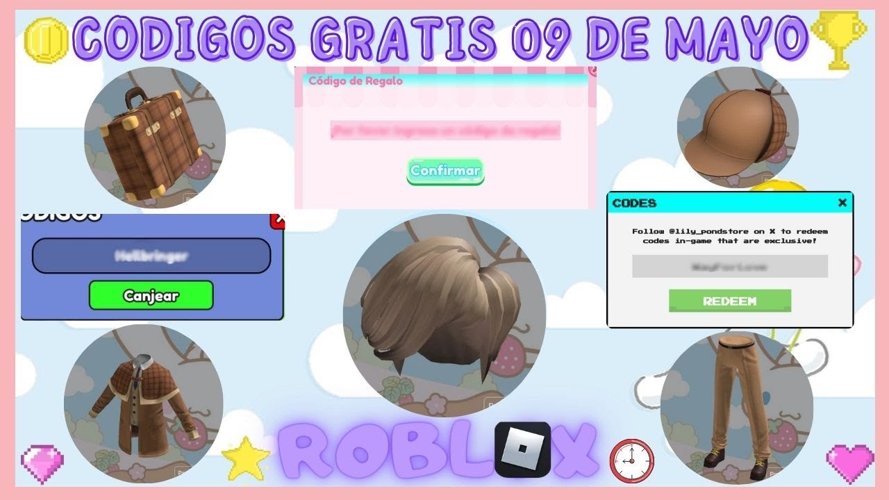 (CODES) ROBLOX - CODIGOS GRATIS HOY 09/05 DE AFK FOR UGC, OUTFIT SQUARE ...