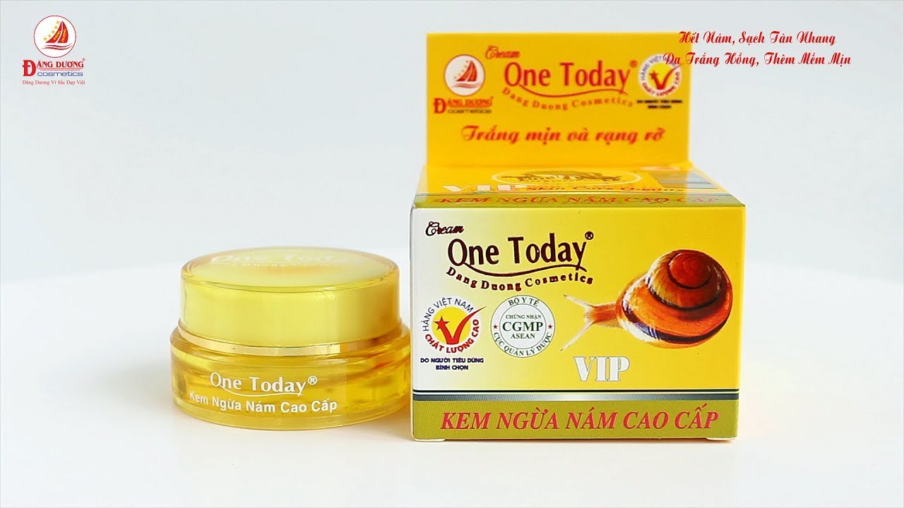 Kem One Today | Kem Ngừa Nám Cao Cấp One Today - YouTube