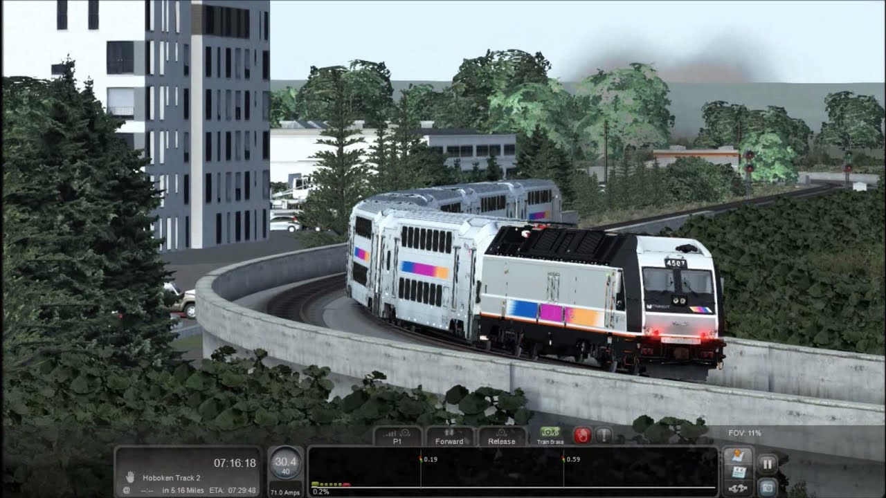Train Simulator 2016 HD: NJT Bombardier MultiLevel Cab Car 7050 Leads ...