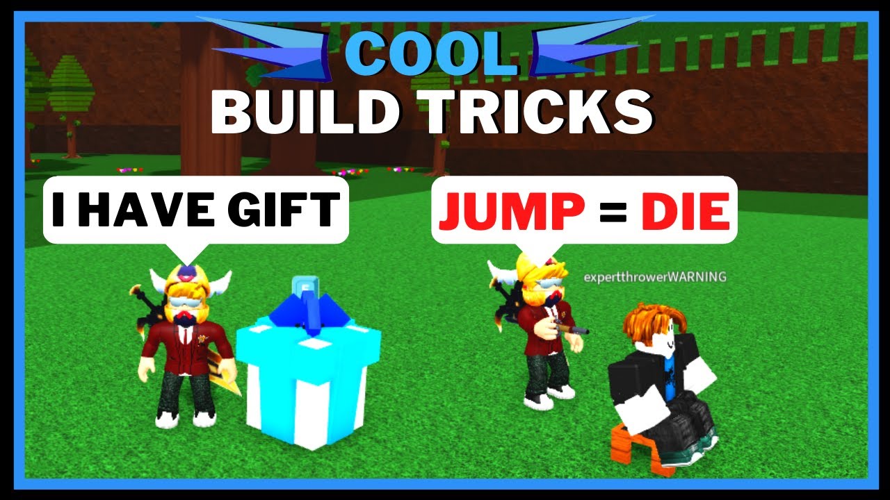 2 COOL Build Tricks!! In Build A Boat For Treasure ROBLOX - YouTube