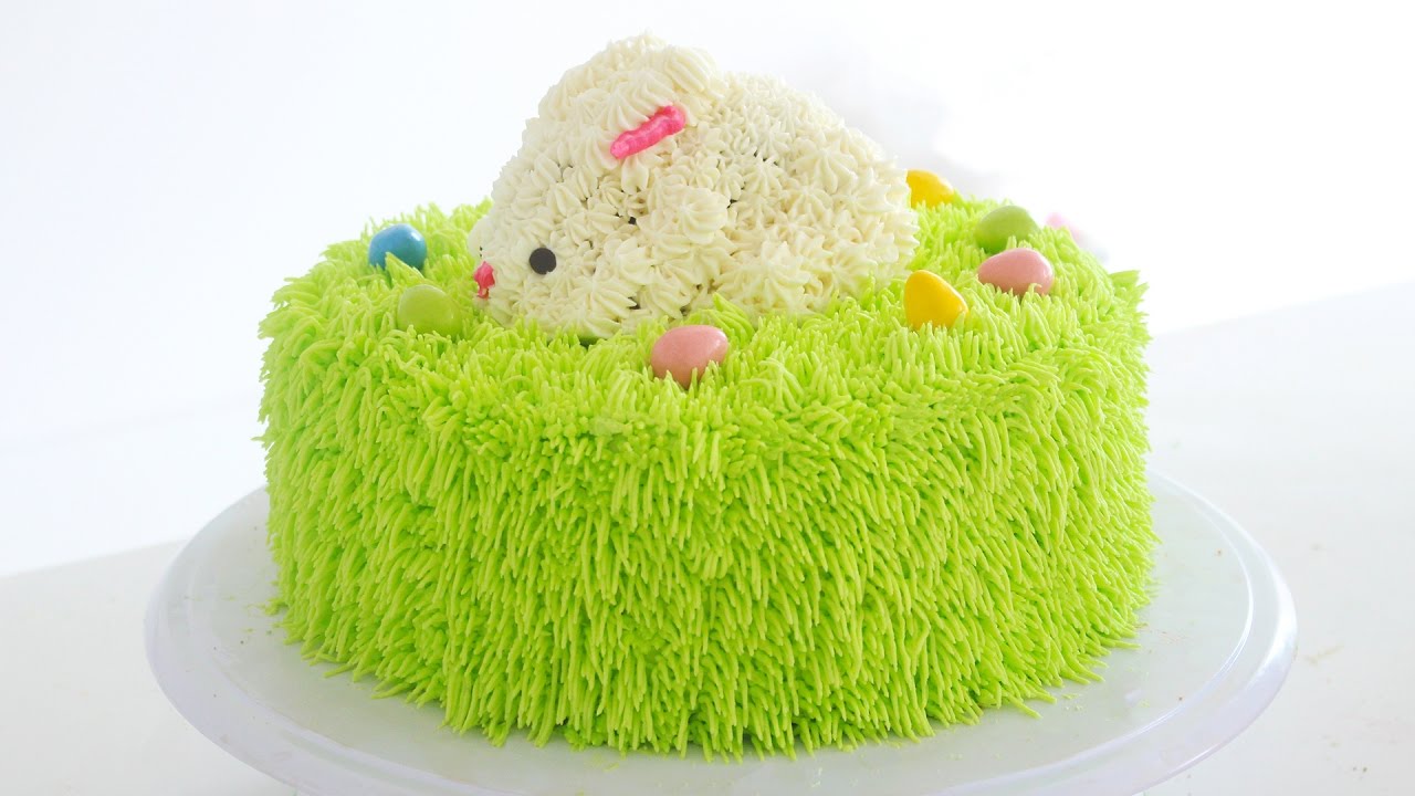 Spring Bunny Cake | RECIPE - YouTube