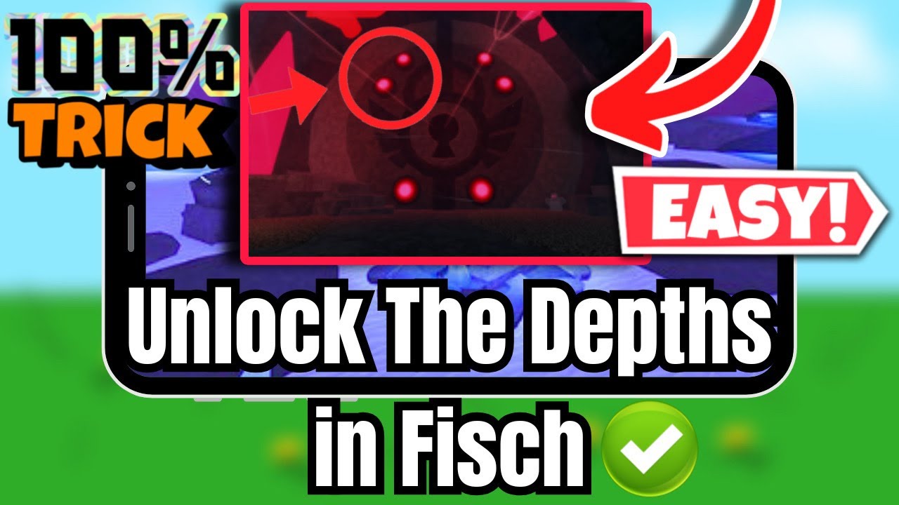 How to Unlock the Depths in Fisch Game Roblox (New Update) - YouTube