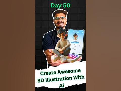 Create awesome 3D Illustration with Microsoft copilot | image generator ...