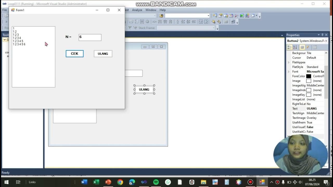 Looping (Perulangan) Pada Aplikasi Visual Studio 2010 - YouTube