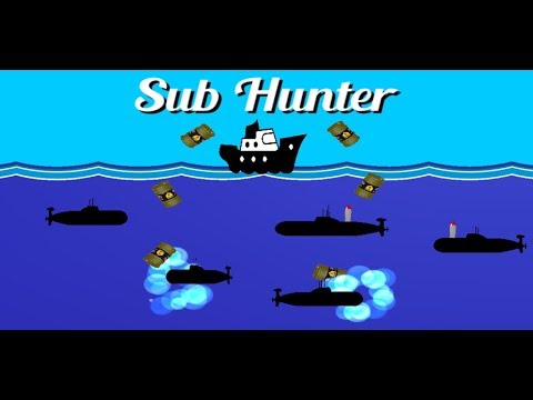 Sub Hunter, classic arcade game from the Home computer era. - YouTube