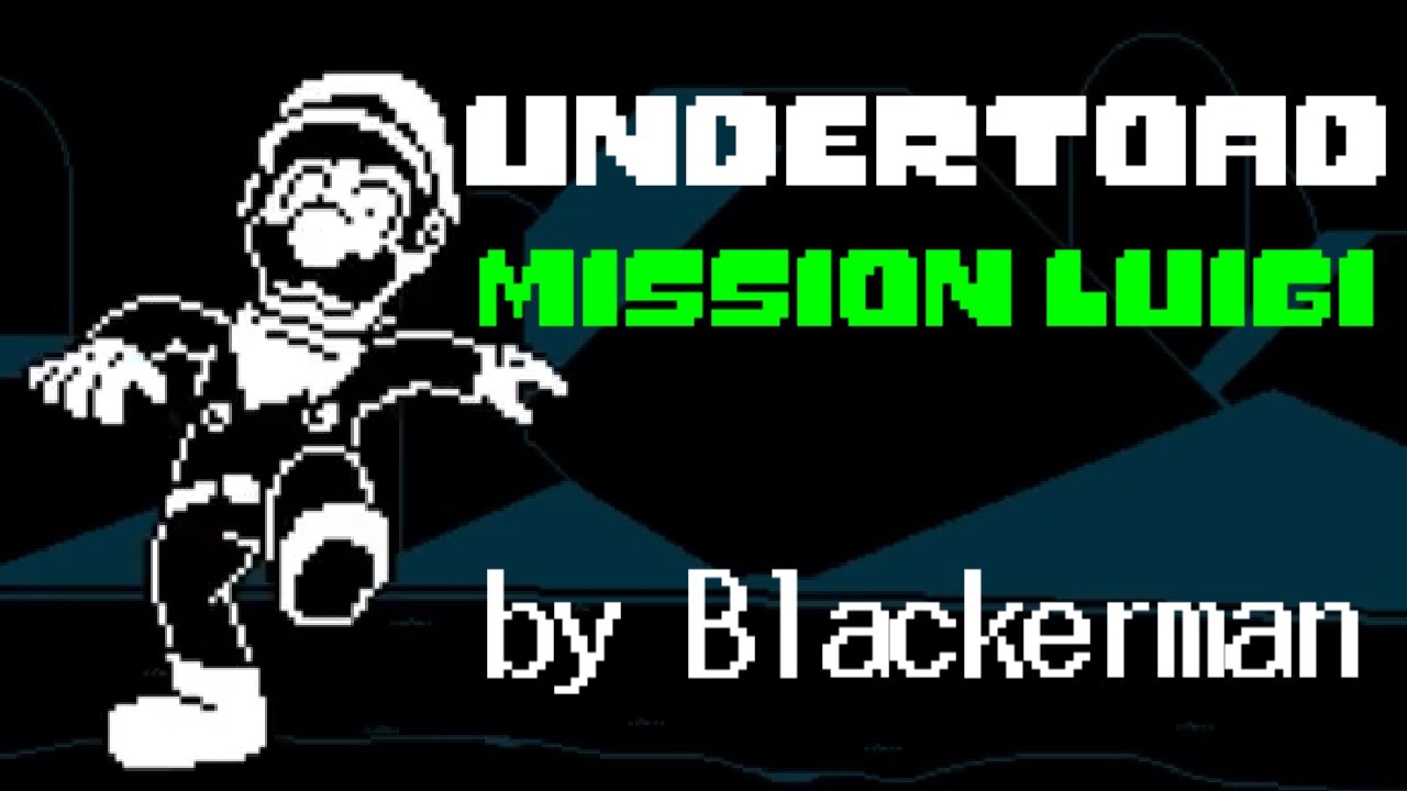 underToad Mission Luigi やってみた&ルイージ戦 [undertale×Super Mario ファンゲーム ...