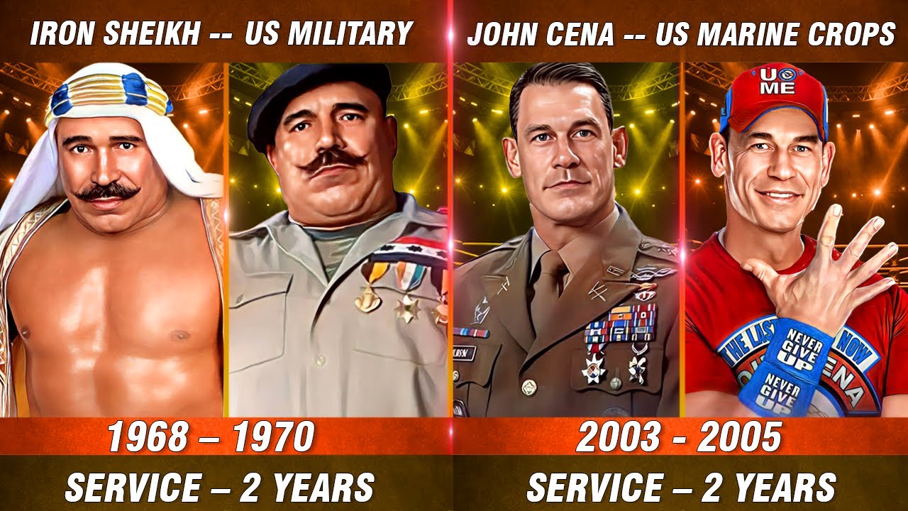 WWE Wrestlers Who Served in the US Army - YouTube