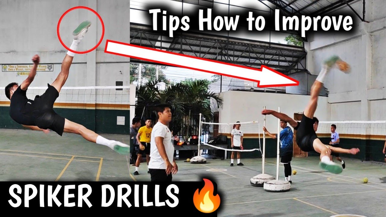 Sepak Takraw - Spiker drills 🔥 - YouTube