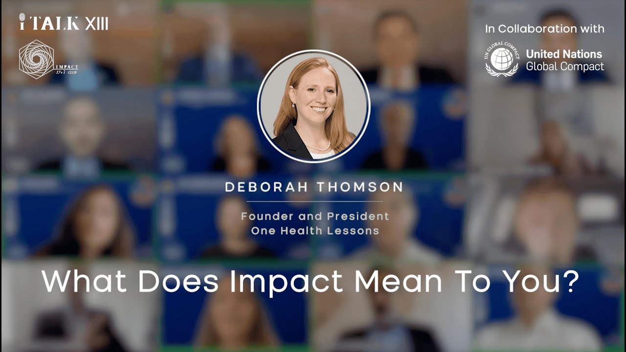Deborah THOMSON | What Does Impact Mean to You? - YouTube