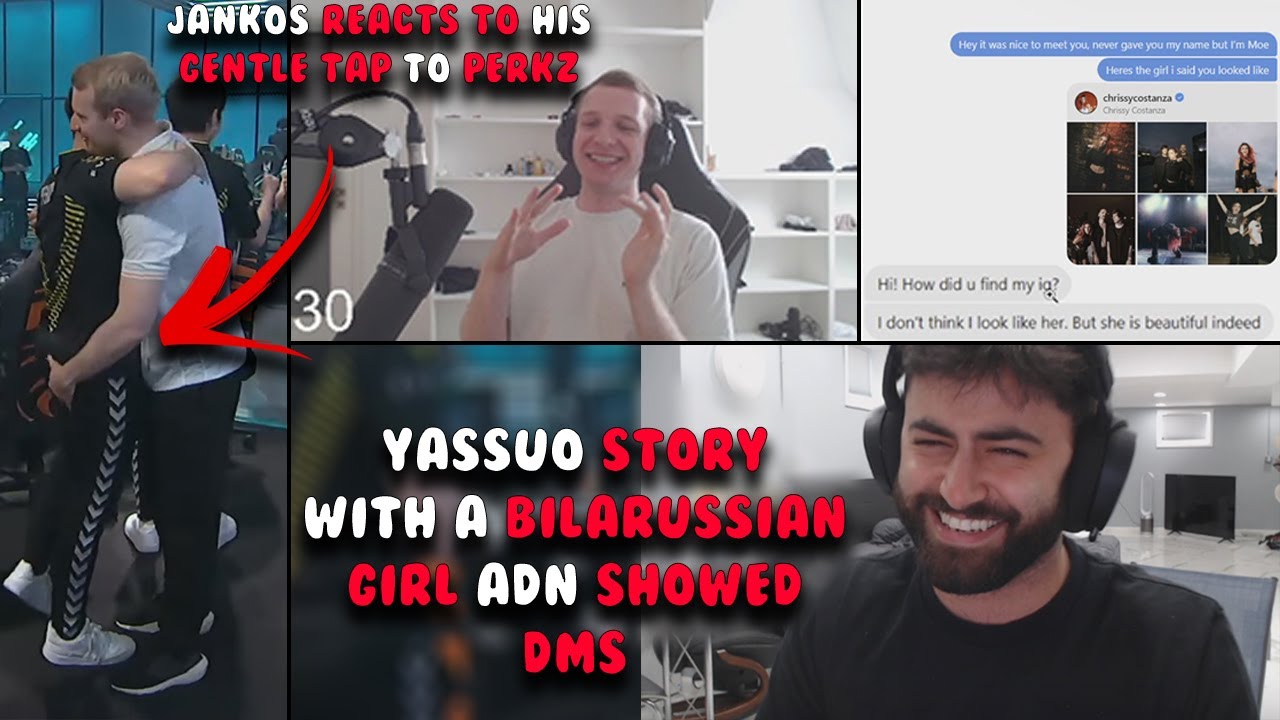 YASSUO Story With a This Girl & Showed His DMs & Jankos Reaction To His ...