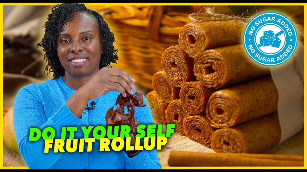 Make Your Own Fruit Rollup | No Sugar, Preservatives or Additives ...