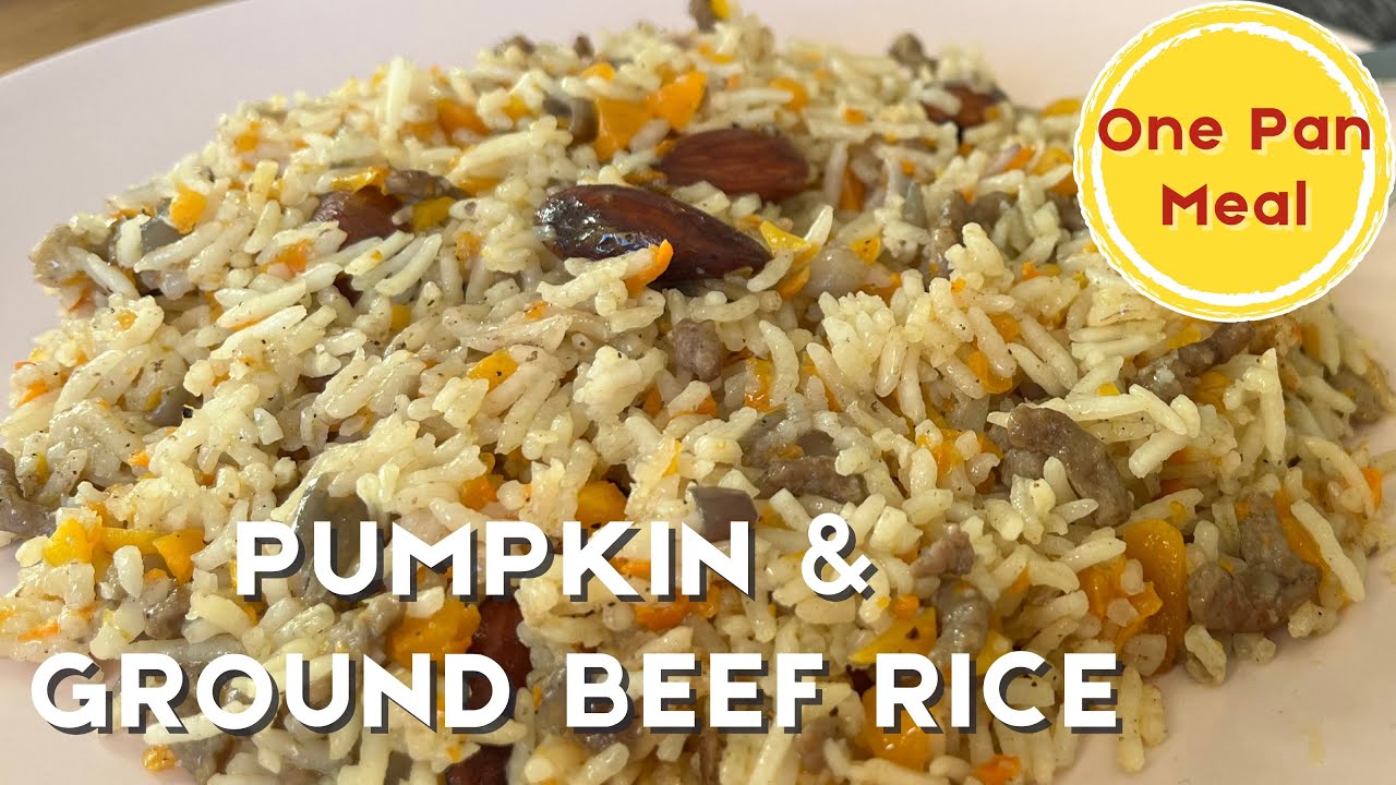 Bored of Plain Rice? Try This One-Pan Pumpkin & Beef Upgrade! - YouTube