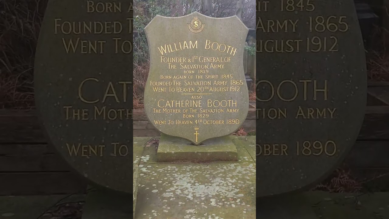 William and Catherine Booth Grave - thejesusculture