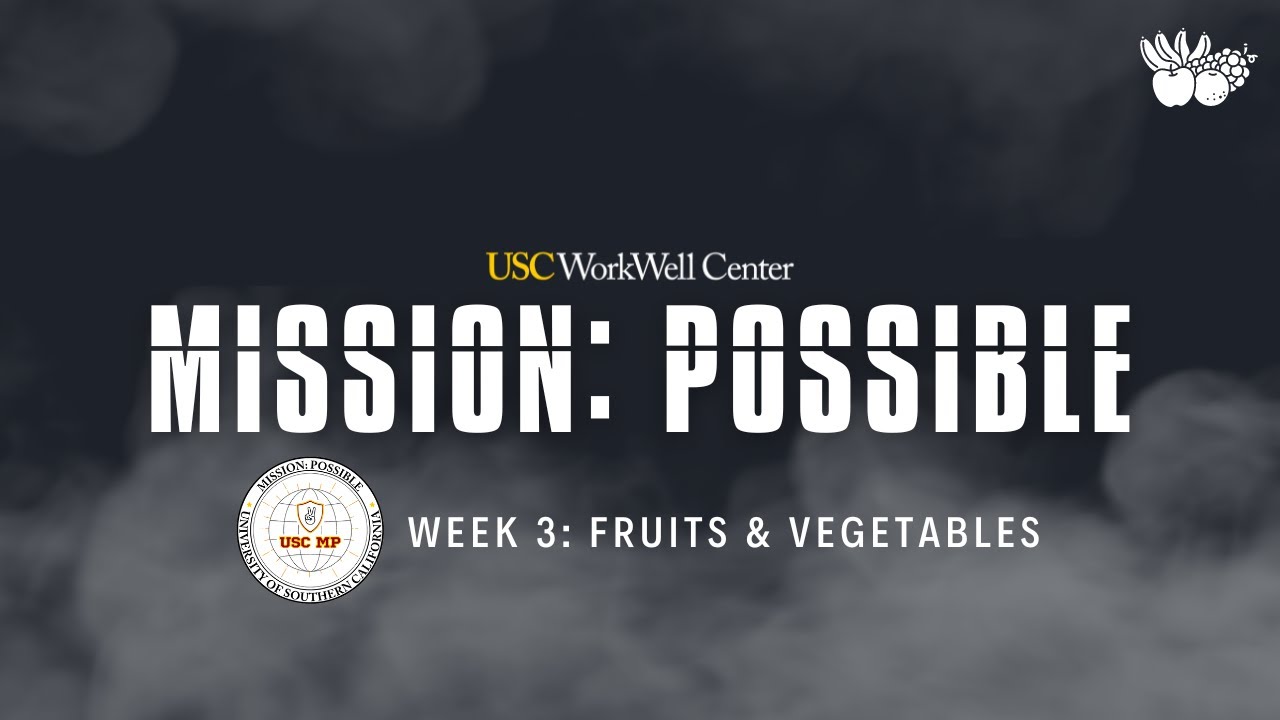 Week 3 | USC Mission: Possible 2023 - YouTube