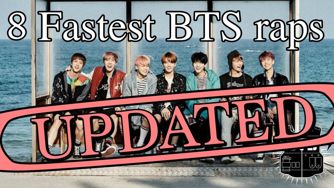 8 FASTEST BTS RAPS [UPDATED: Post Love Yourself] - YouTube