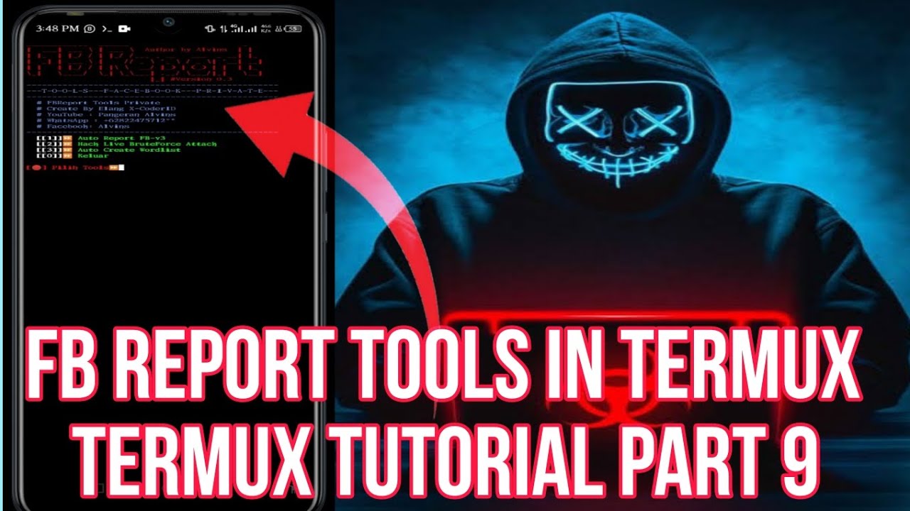 How to Report FB Account | Termux Tutorial 9 - YouTube