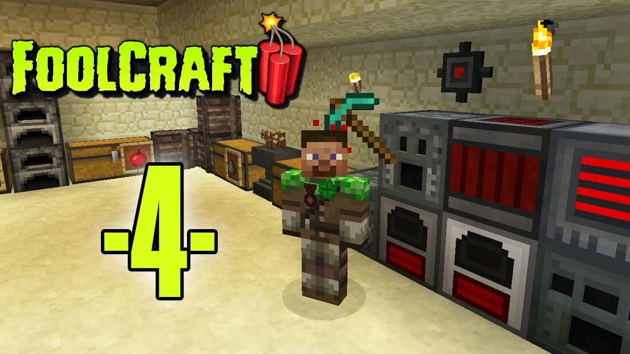 Dansk Minecraft - FoolCraft 3 #04 - Strøm, Nether og Enchanting (HD ...