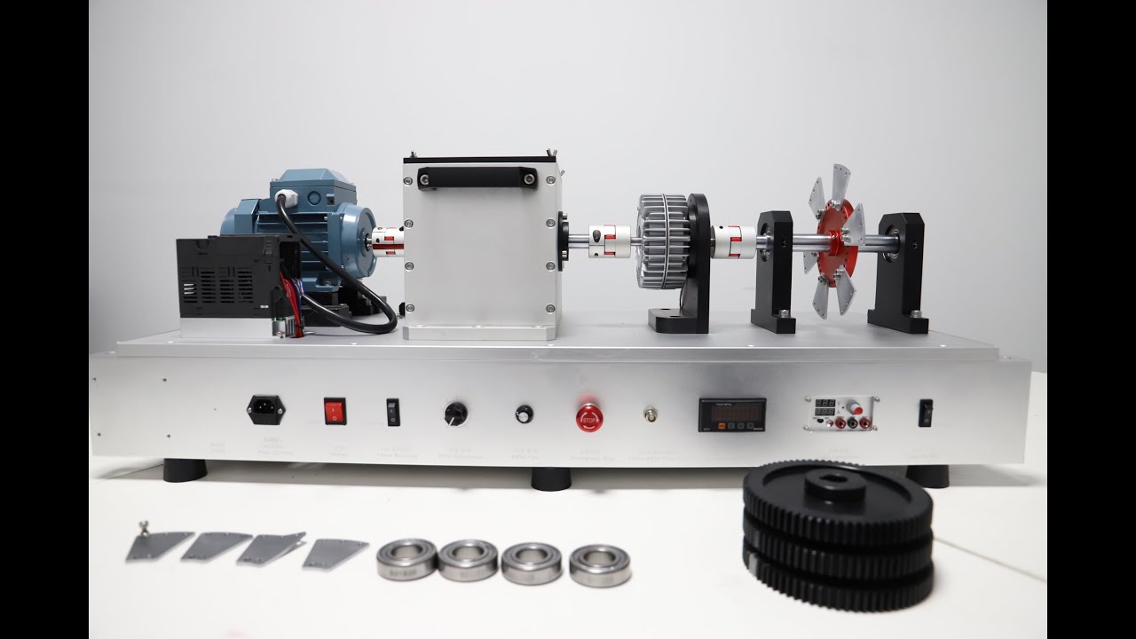 PT500MiNi机械故障诊断模拟实验台完整版 Mechanical Fault Simulation System - YouTube