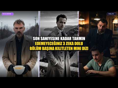 Son Saniyesine Kadar Tahmin Edemeyeceğiniz 3 Zeka Dolu Bölüm Başına Kilitleten Mini Dizi