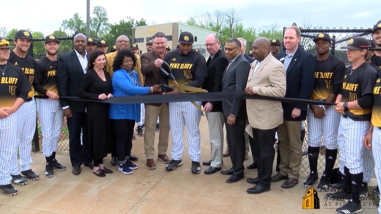 UAPB Baseball Facility Expansion Ribbon Cutting Ceremony - YouTube