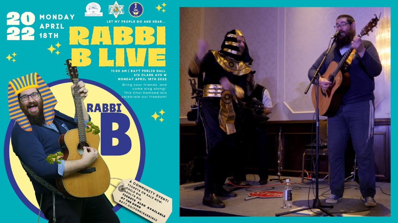 Rabbi B Live - Pesach 2022 - YouTube