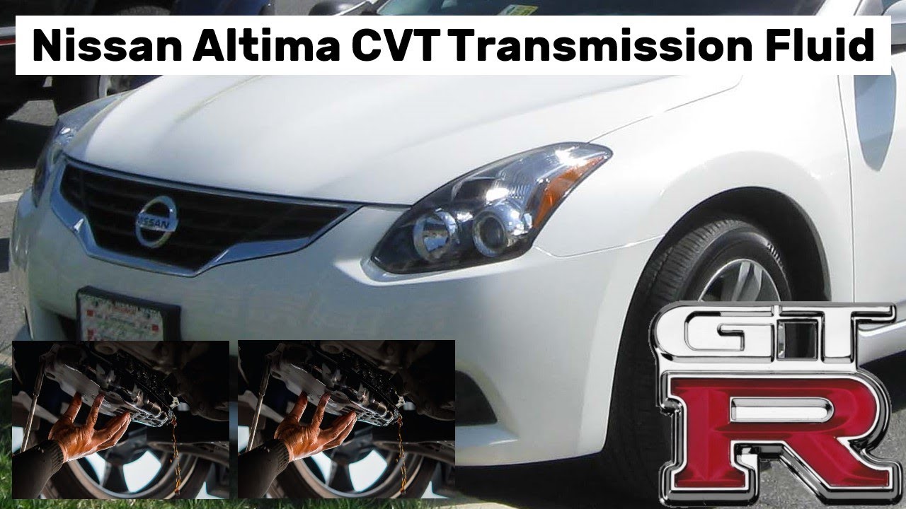 2007-2012 Nissan Altima 2.4L CVT ATF Fluid Change Replacement Repair ...