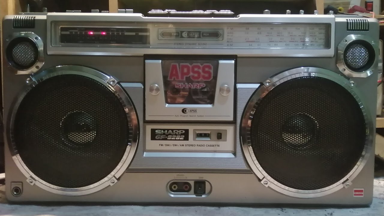 Sharp GF-9292 после ремонта - YouTube