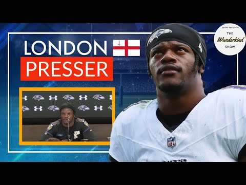 Lamar Jackson press conference RECAP in LONDON!!! #572!!! - YouTube