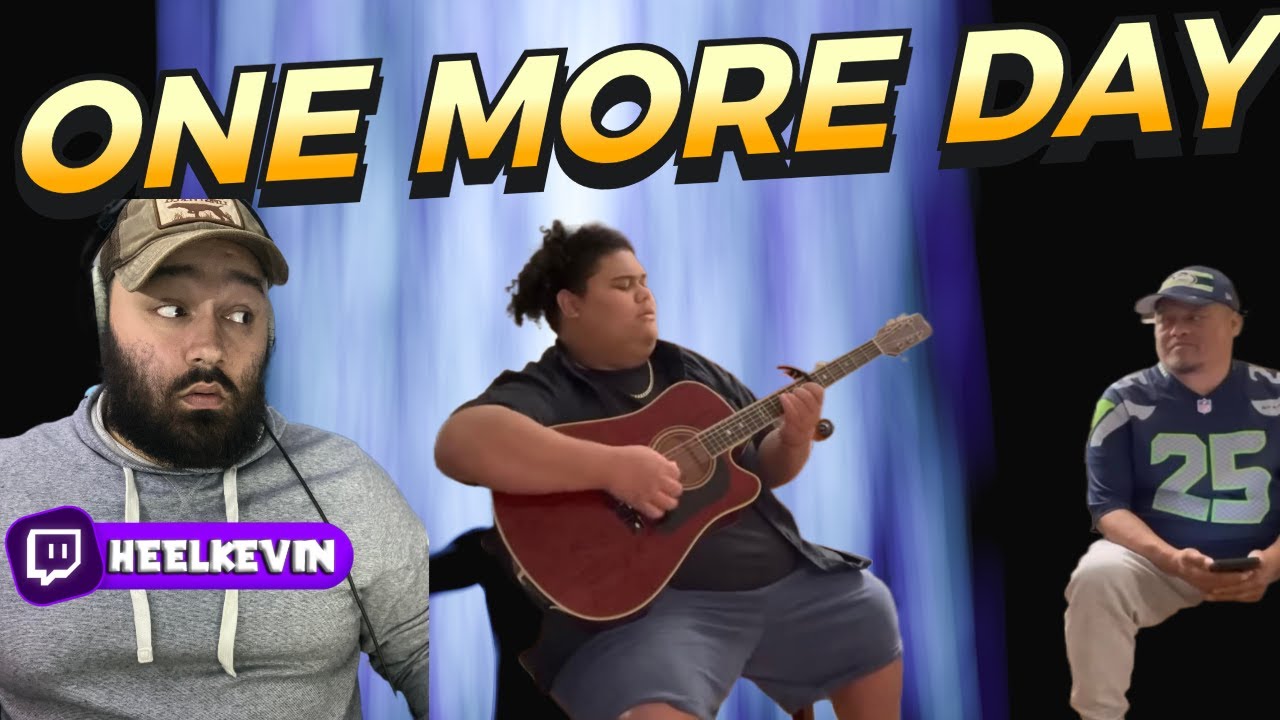 HE MADE ME CRY AGAIN | IAM & RODNEY COVER ONE MORE DAY | REACTION - YouTube