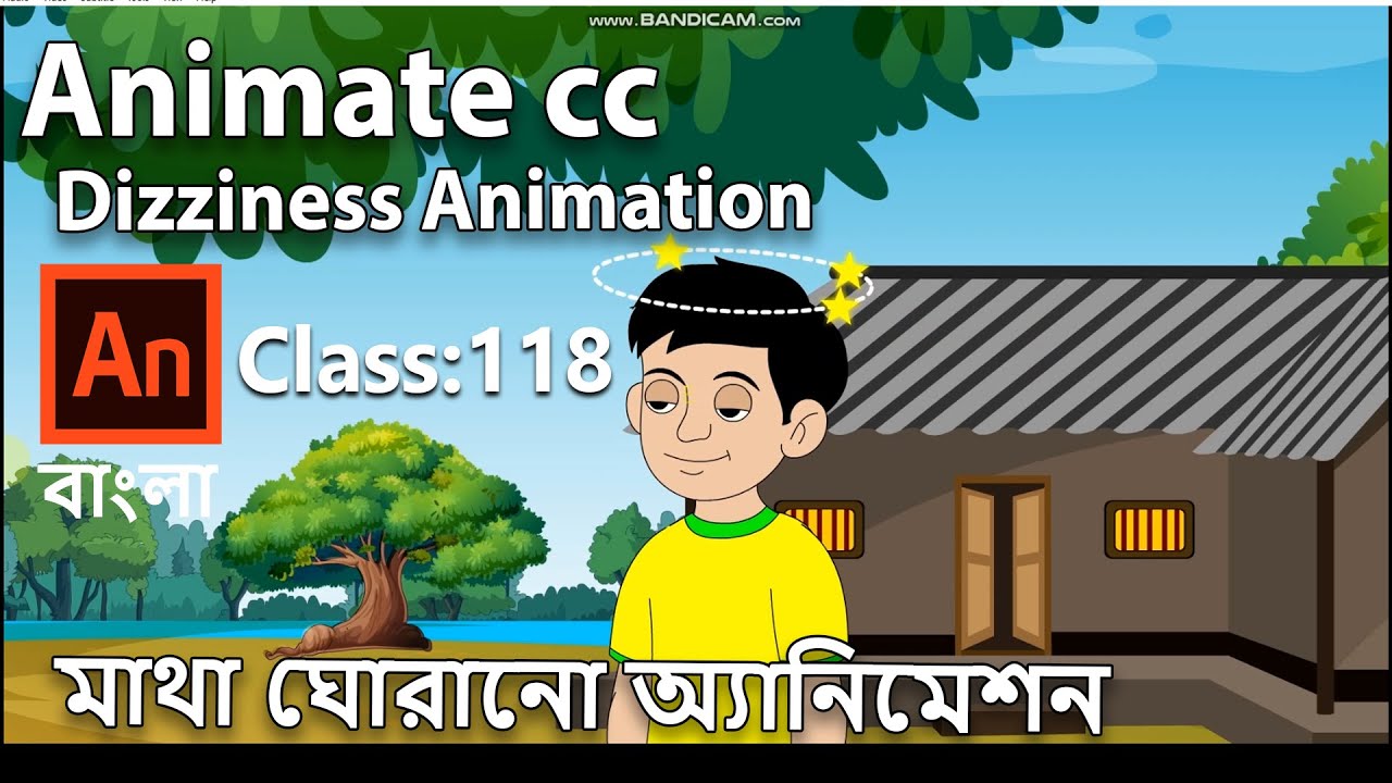 How to creat dizziness Animation | 2D Animation Tutorial | Class #118 ...