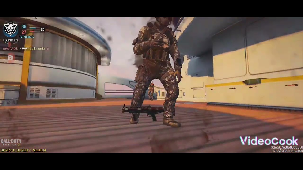 This my first time COD,try play random without my friends help...😅😅😅 still learning n practice ...