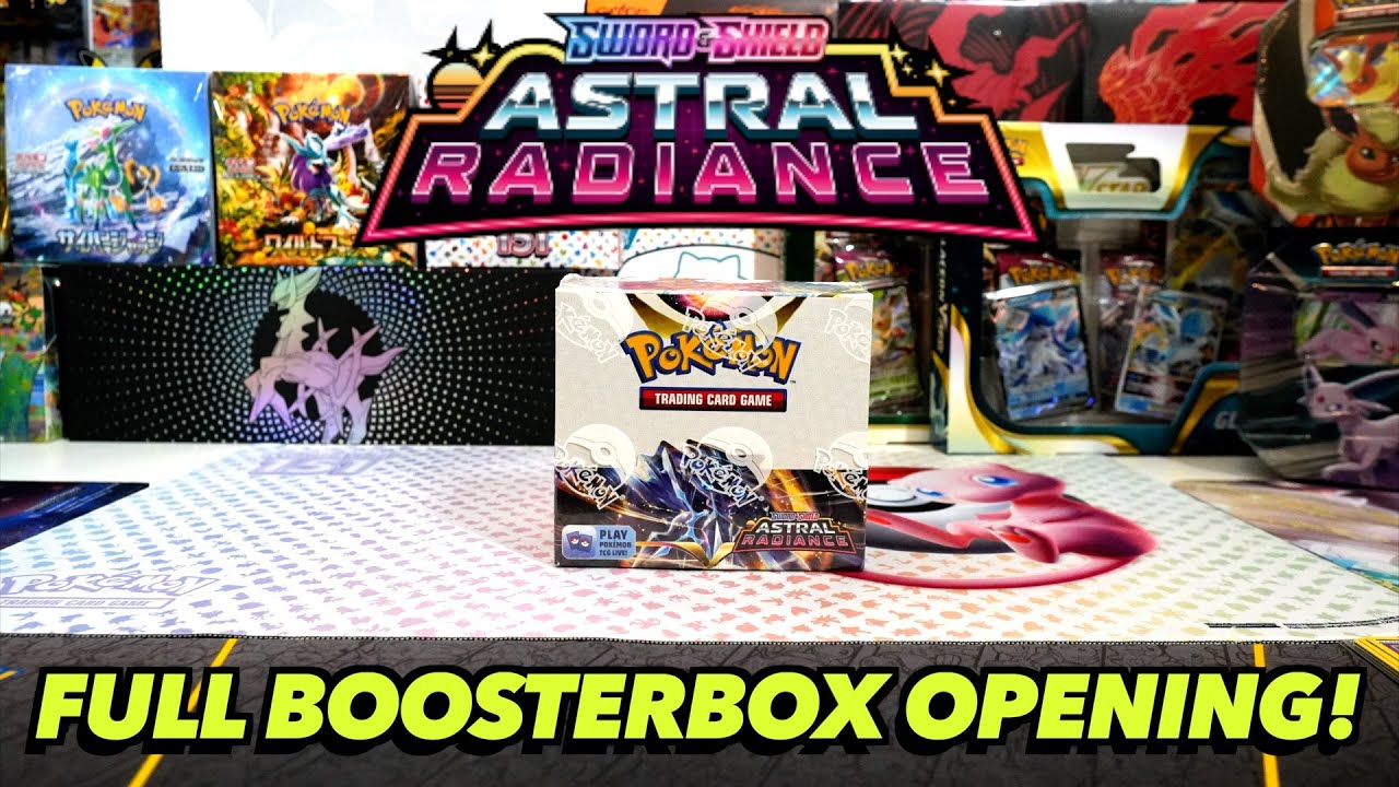 THE BEST BOOSTER BOX I'VE OPENED YET? | POKÉMON ASTRAL RADIANCE ...