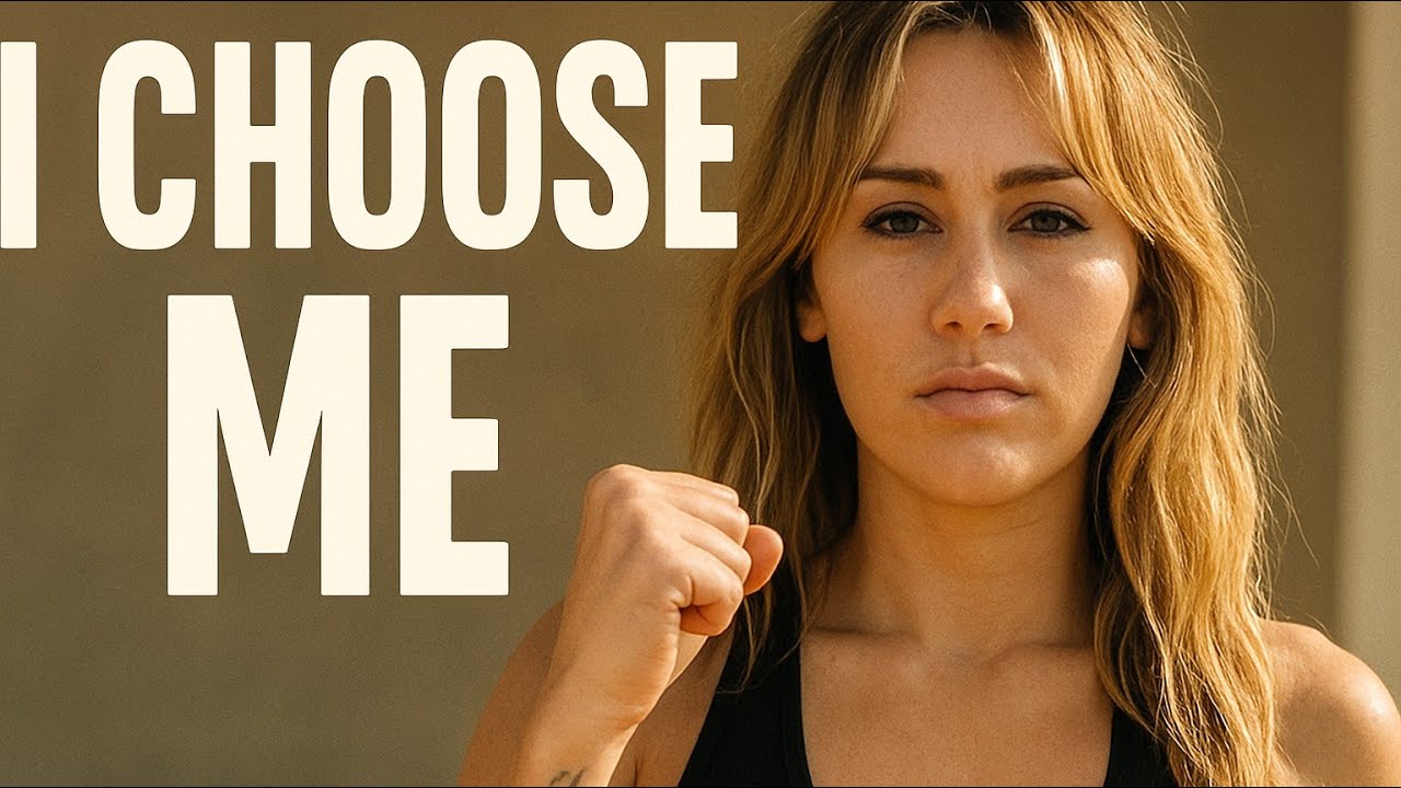 I CHOOSE ME - Miley Cyrus ( Emotional Empowerment Music Video 2025 ...
