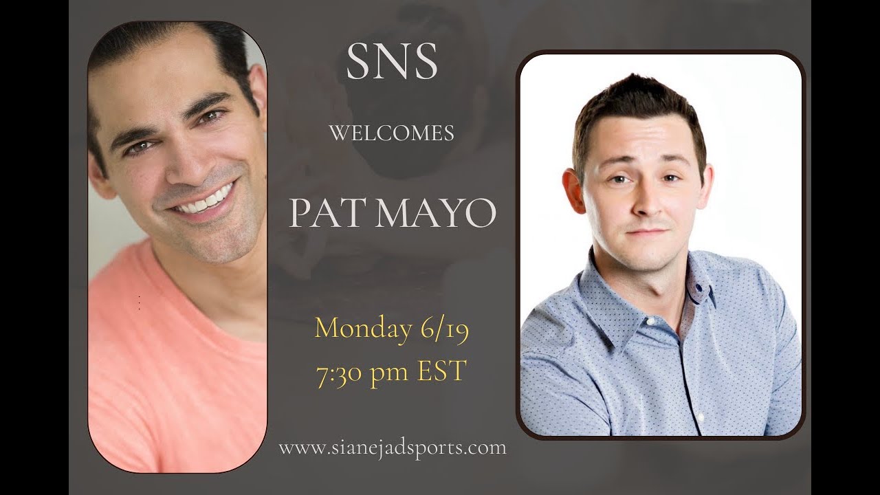 Sia Nejad Sports sits down with Pat Mayo @ThePME - YouTube
