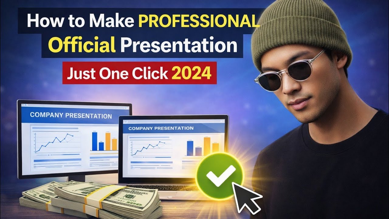 how to make professional official presentation | just one click 2024 ...