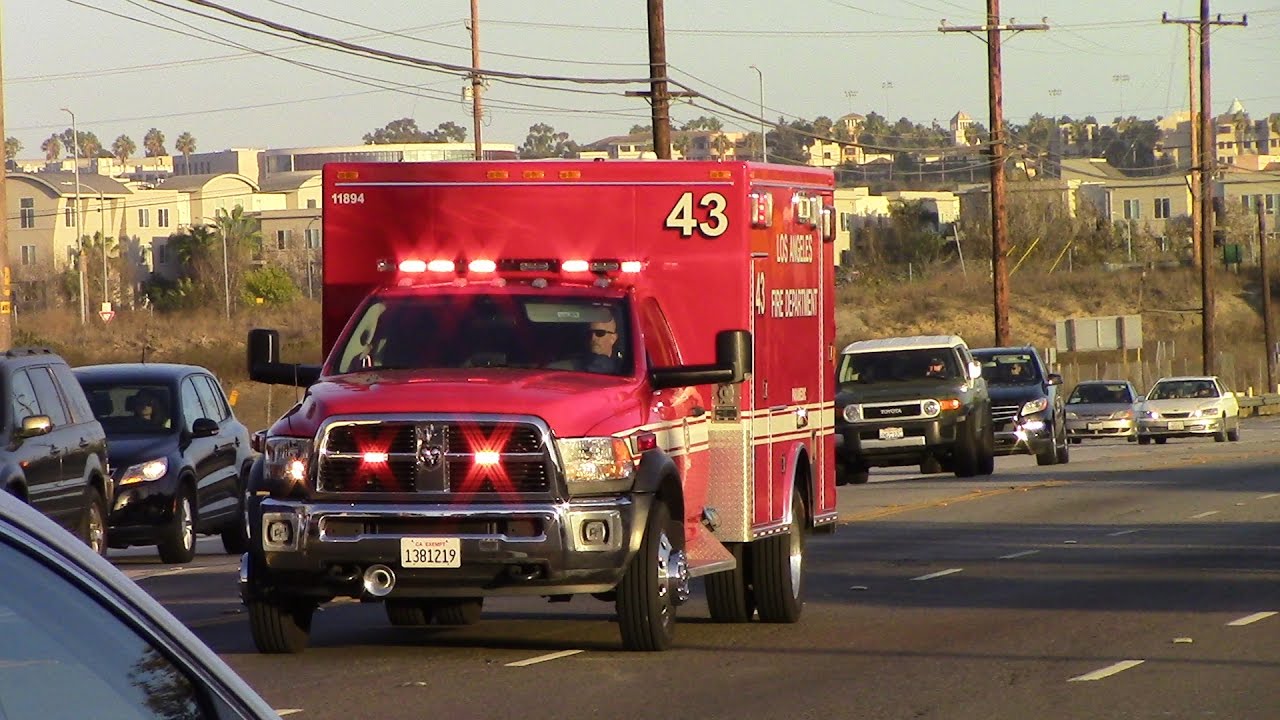 LAFD Rescue 63 (Reserve) & Rescue 43 - YouTube