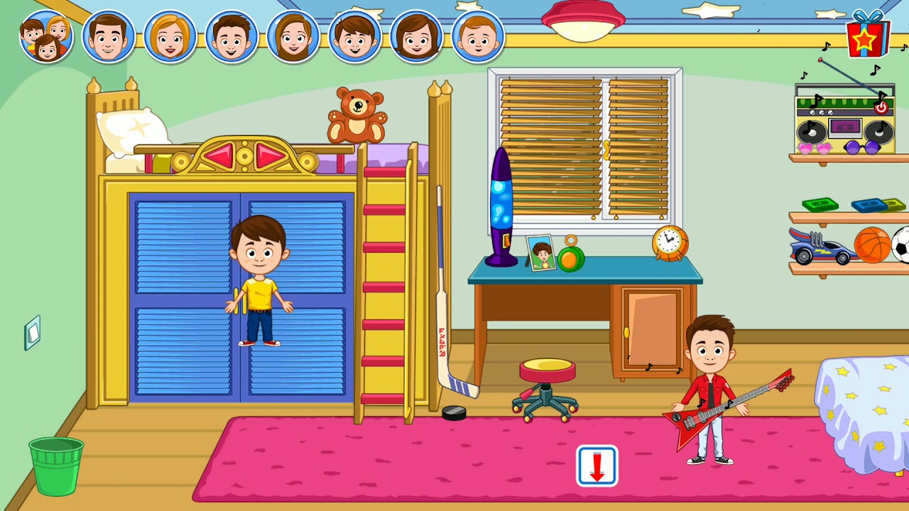 My Town | Spend a day at Grandparents House, Gameplay for kids (Android ...