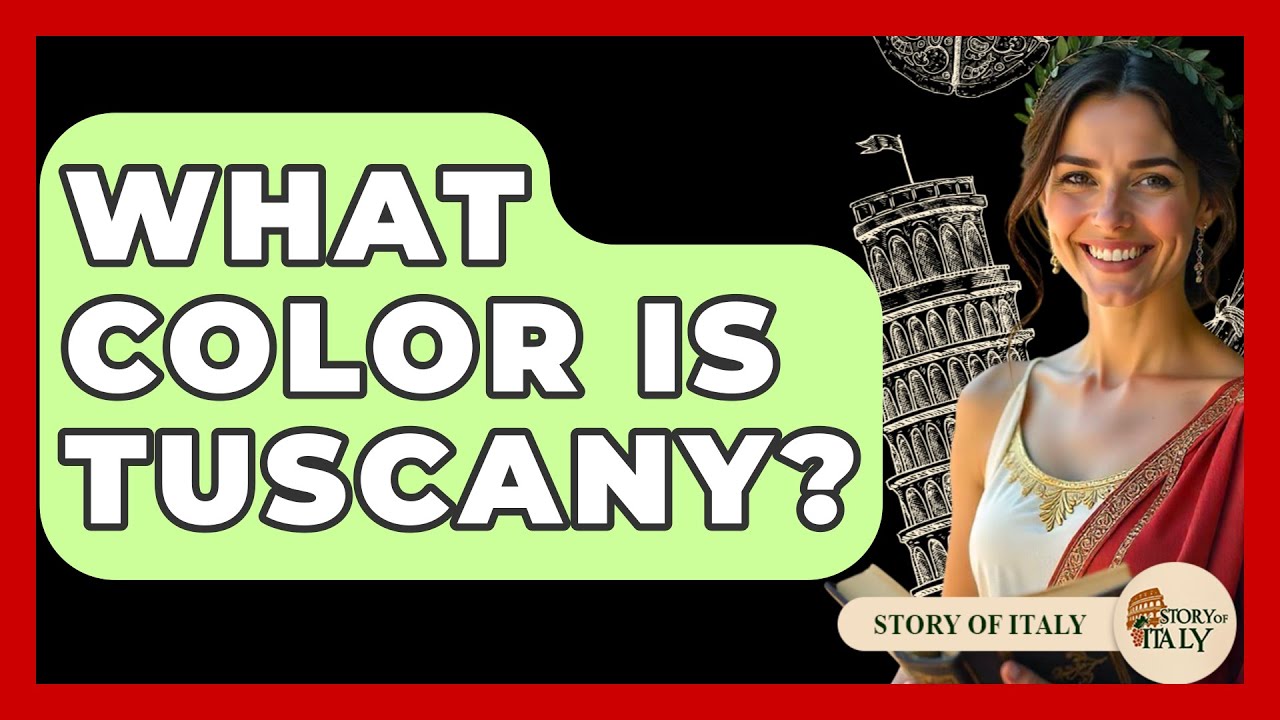 What Color Is Tuscany? - Story Of Italy - YouTube