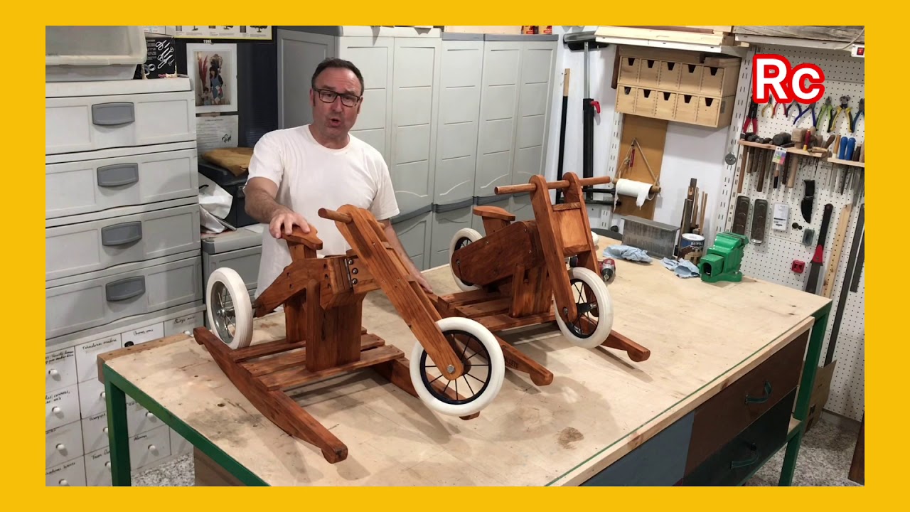 Bicicletas de madera de palets reciclados - YouTube